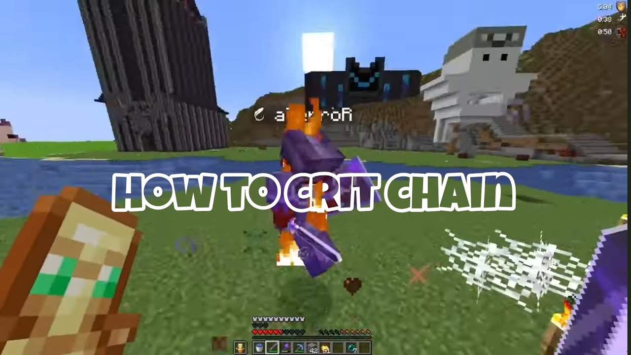 How to crit chain in pojav launcher #critchain #pojavalauncher - YouTube