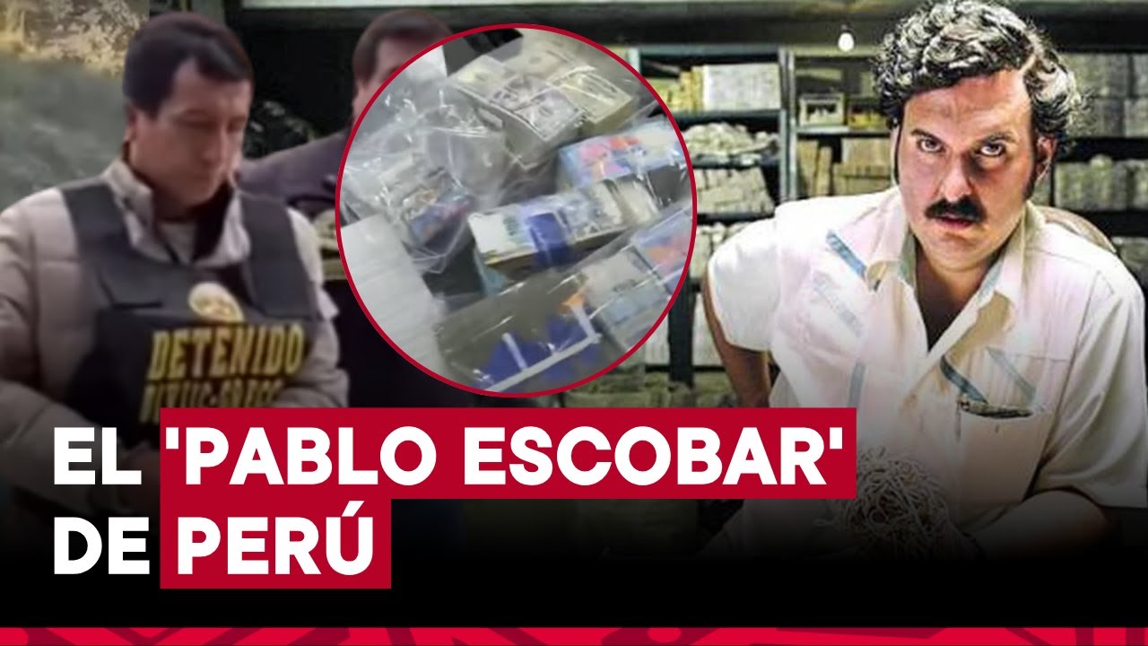 Pablo Escobar de Perú: Así era búnker donde escondían medio millón de ...