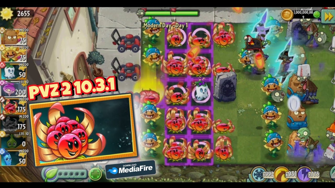 New plant Boomberry - Plant vs zombie 10.3.1 - YouTube