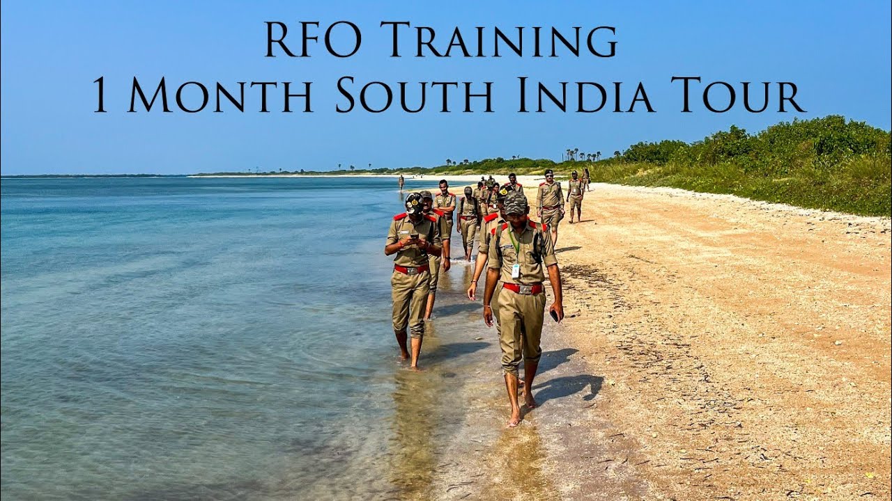 Range Forest Officers Training - South India Study Tour - 31 Days - YouTube