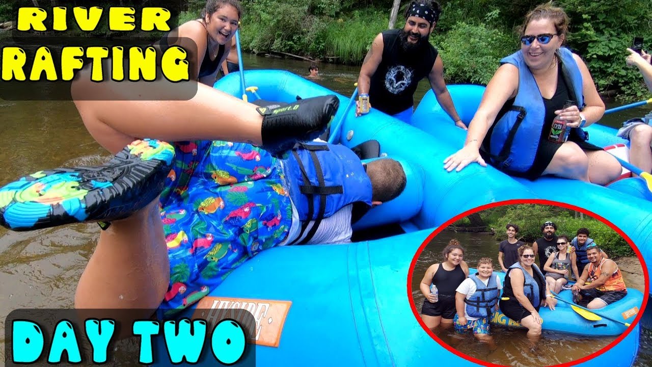 RAFTING THE FASTEST RIVER IN MICHIGAN!!! - YouTube