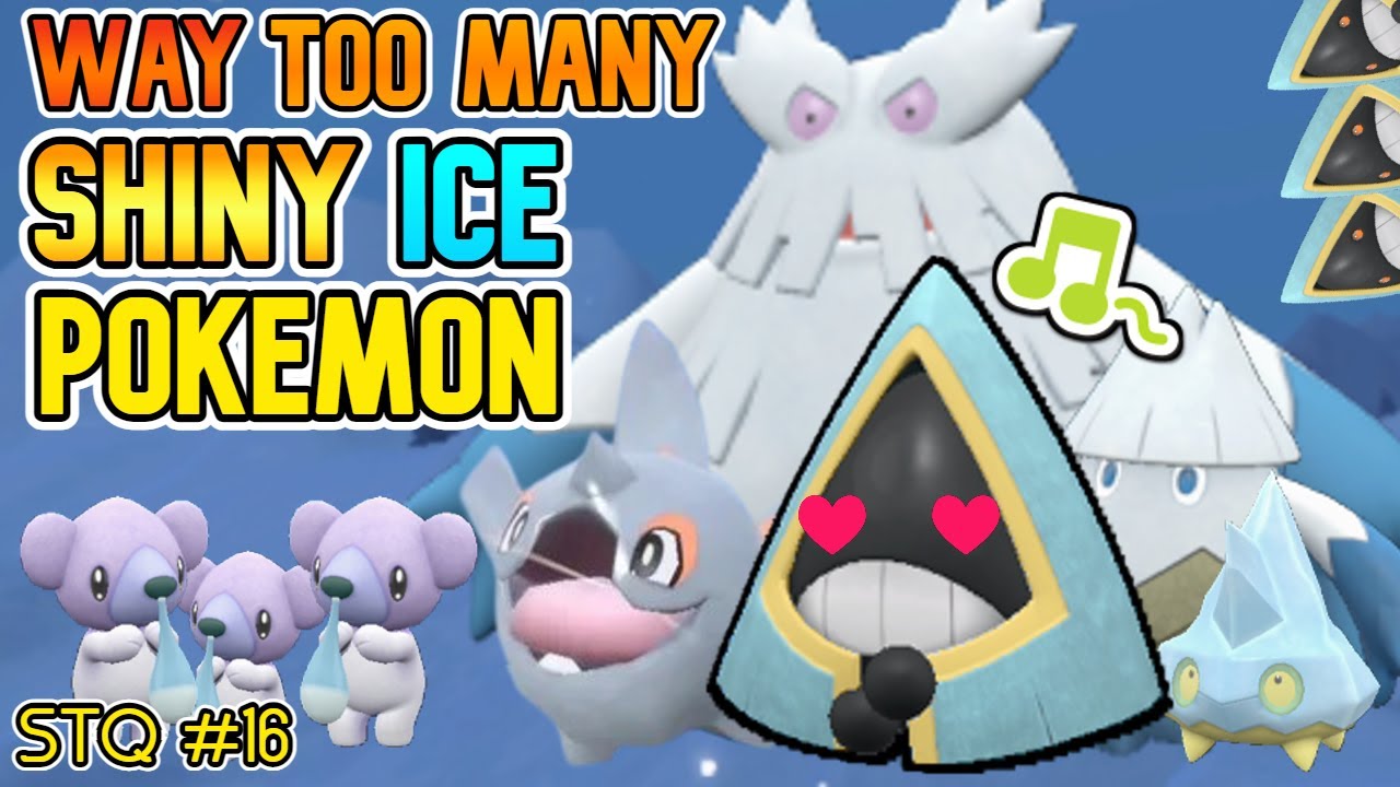 Shiny Hunting Ice Pokemon Until I Find My Favorite | Shiny Pokemon ...