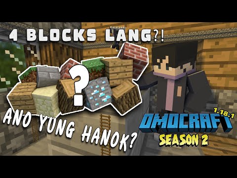 OMOCRAFT S2 #5 | 4 BLOCKS CHALLENGE (HANOK) | Ft. OMOCRAFT MEMBERS ...