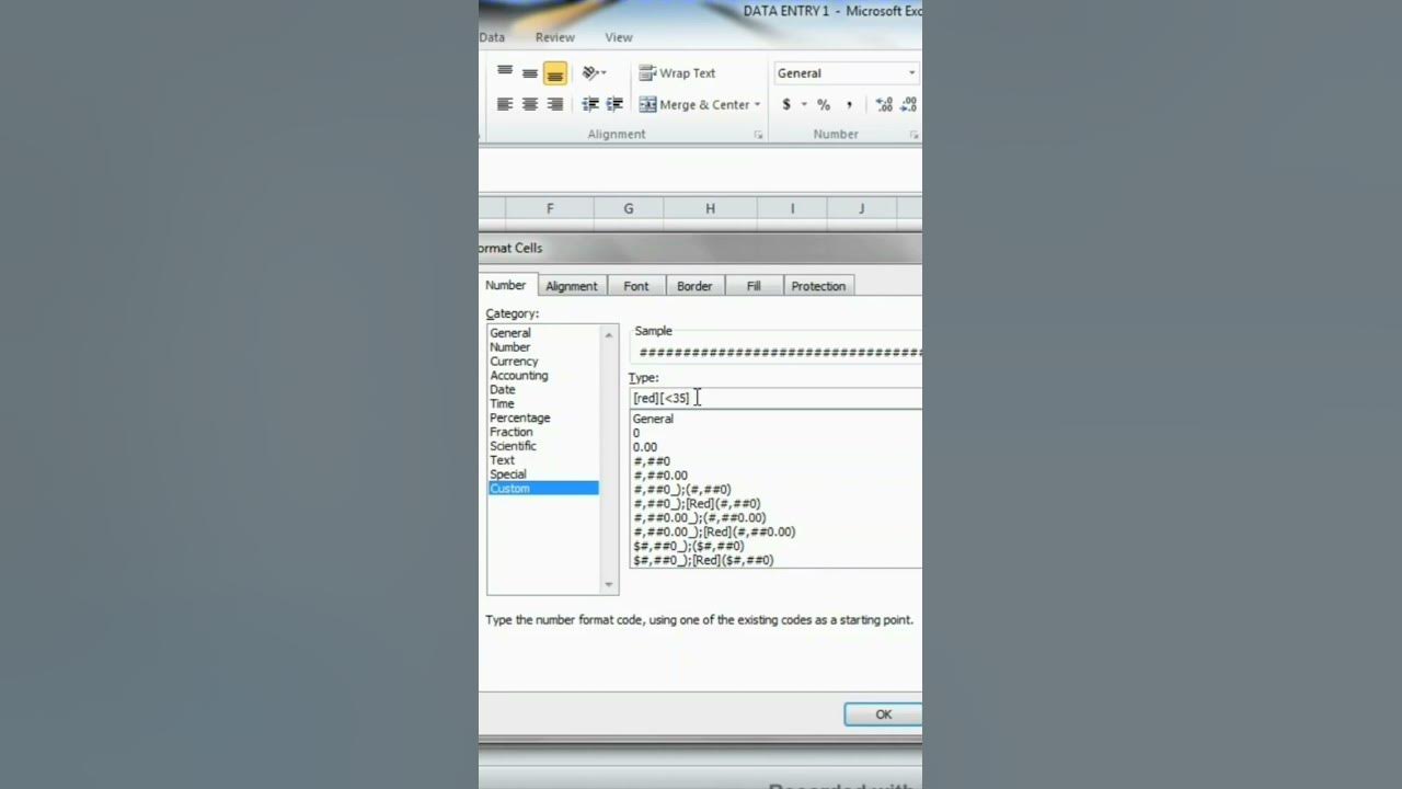 How to highlight Big & Small Number |Excel | #excelshort #excel #youtubeshorts #trend - YouTube