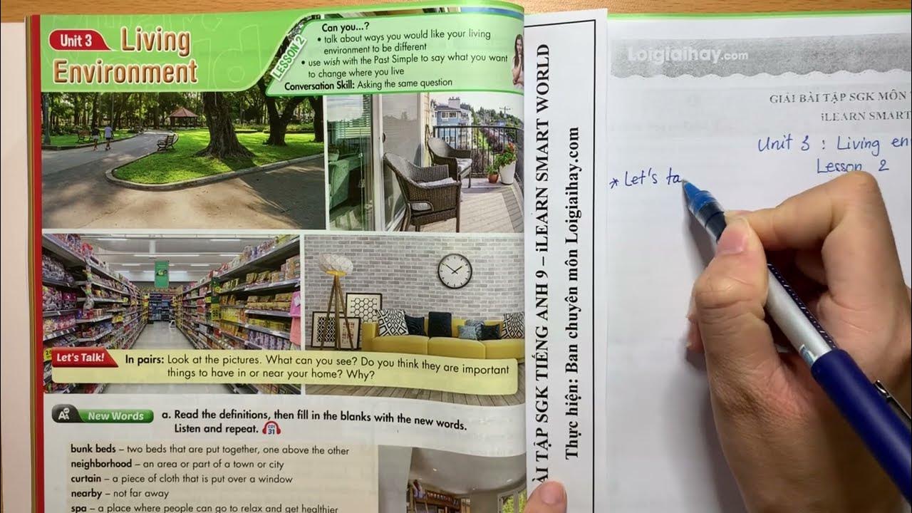 Lesson 2 - Unit 3. Living environment - Tiếng Anh 9 iLearn Smart World - YouTube