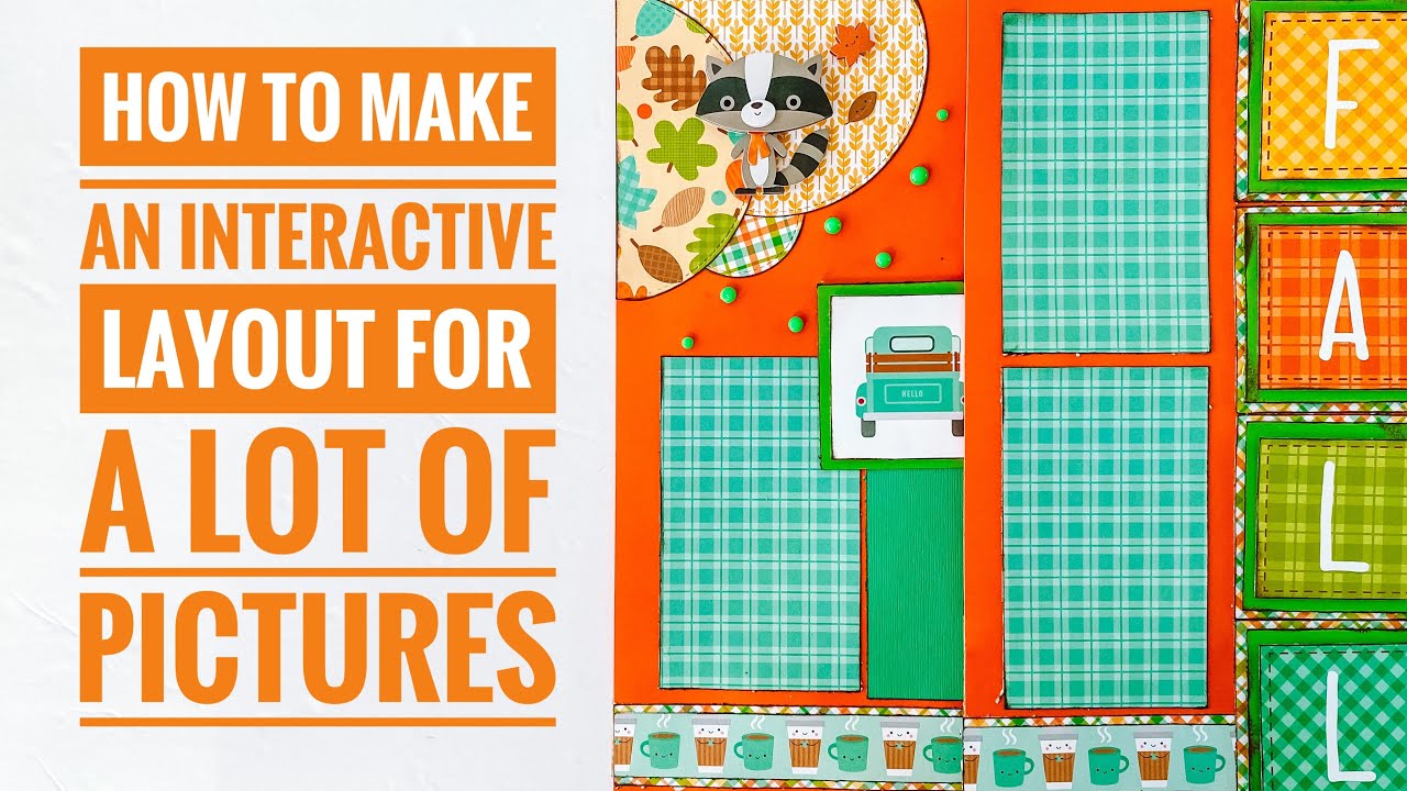 How to Make an Interactive Layout For A Lot of Pictures - YouTube