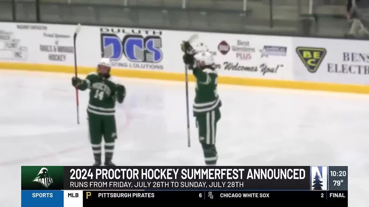 Proctor Rails announce matchups for 2024 Hockey Summerfest - YouTube