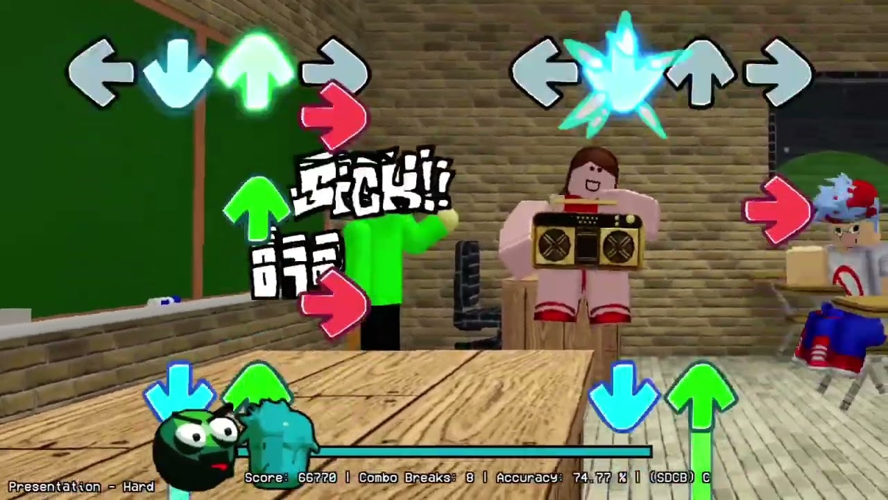 VS Mr Baldi basic fnf - YouTube