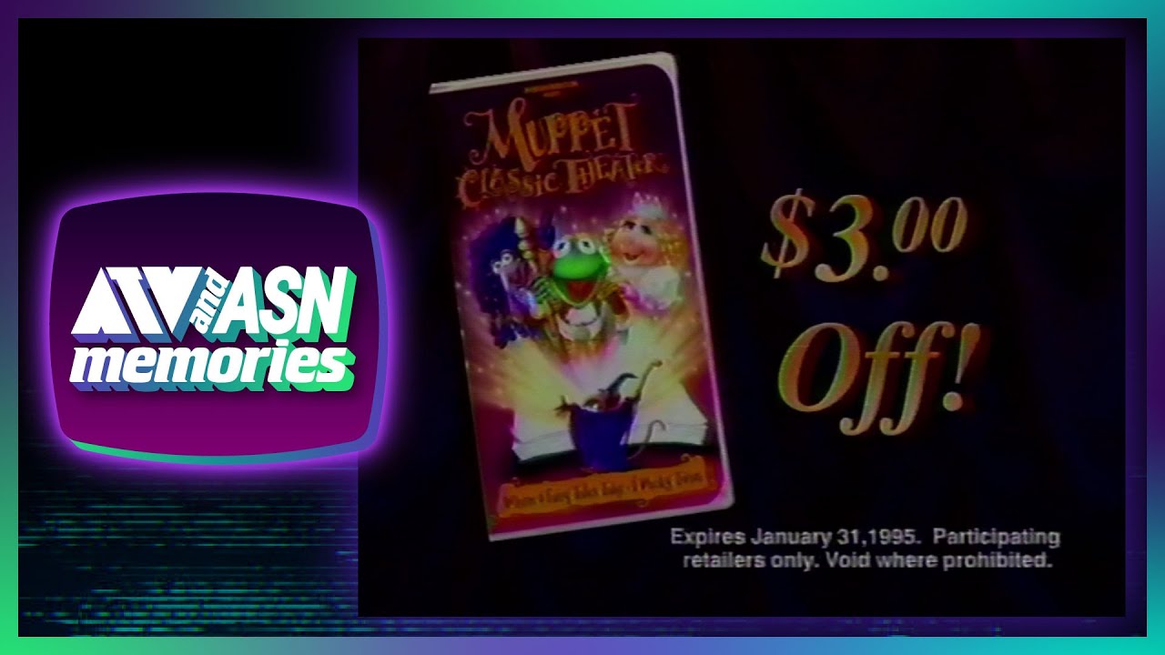 1994-10-30 - ATV - Muppets Classic Theater VHS commercial - YouTube