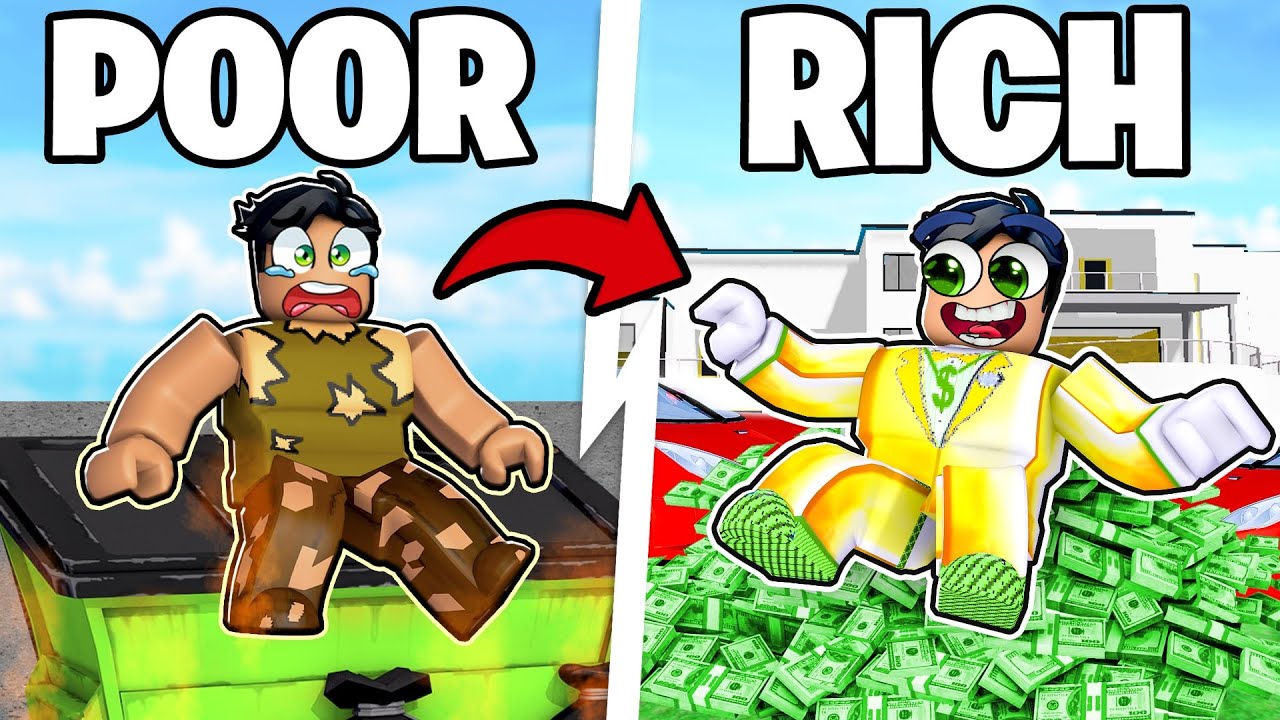POOR to RICH in Money Tycoon (Roblox) - YouTube
