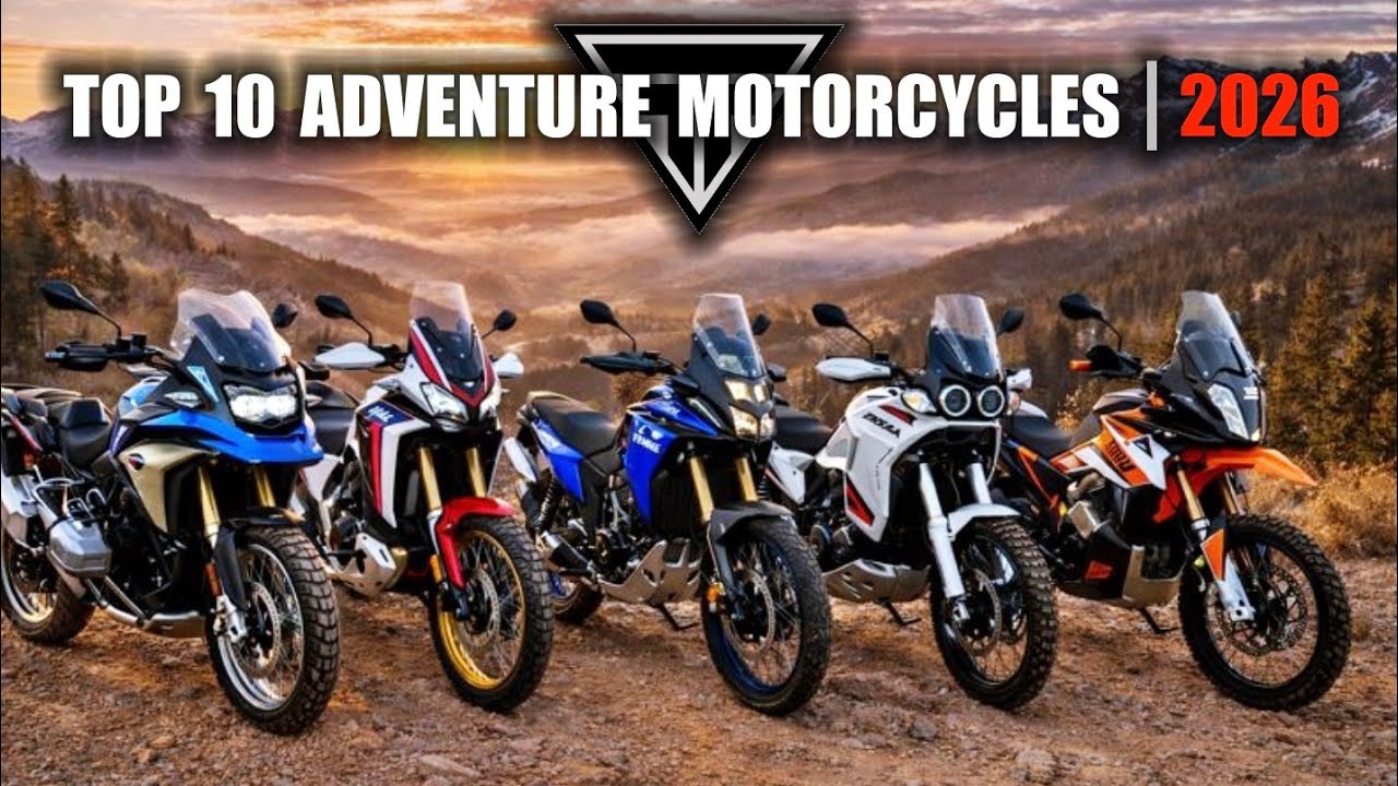 Top 10 Best Adventure Motorcycles for 2026 - YouTube