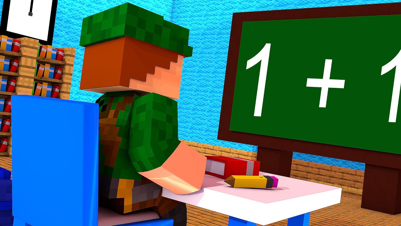 PRIMEIRO DIA DE AULA DO ROBIN HOOD GAMER NO MINECRAFT - YouTube