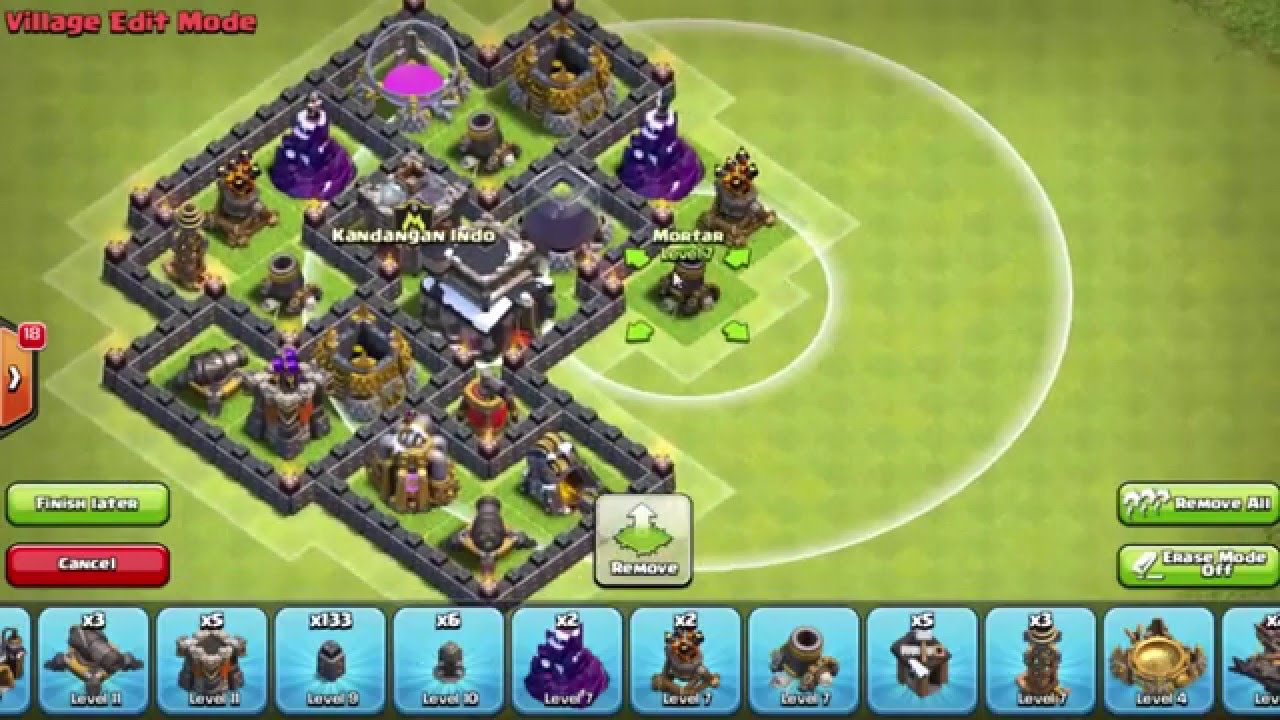 Clash of Clans - Town hall 7 (th7) Farming Base Without Barbarian King ...