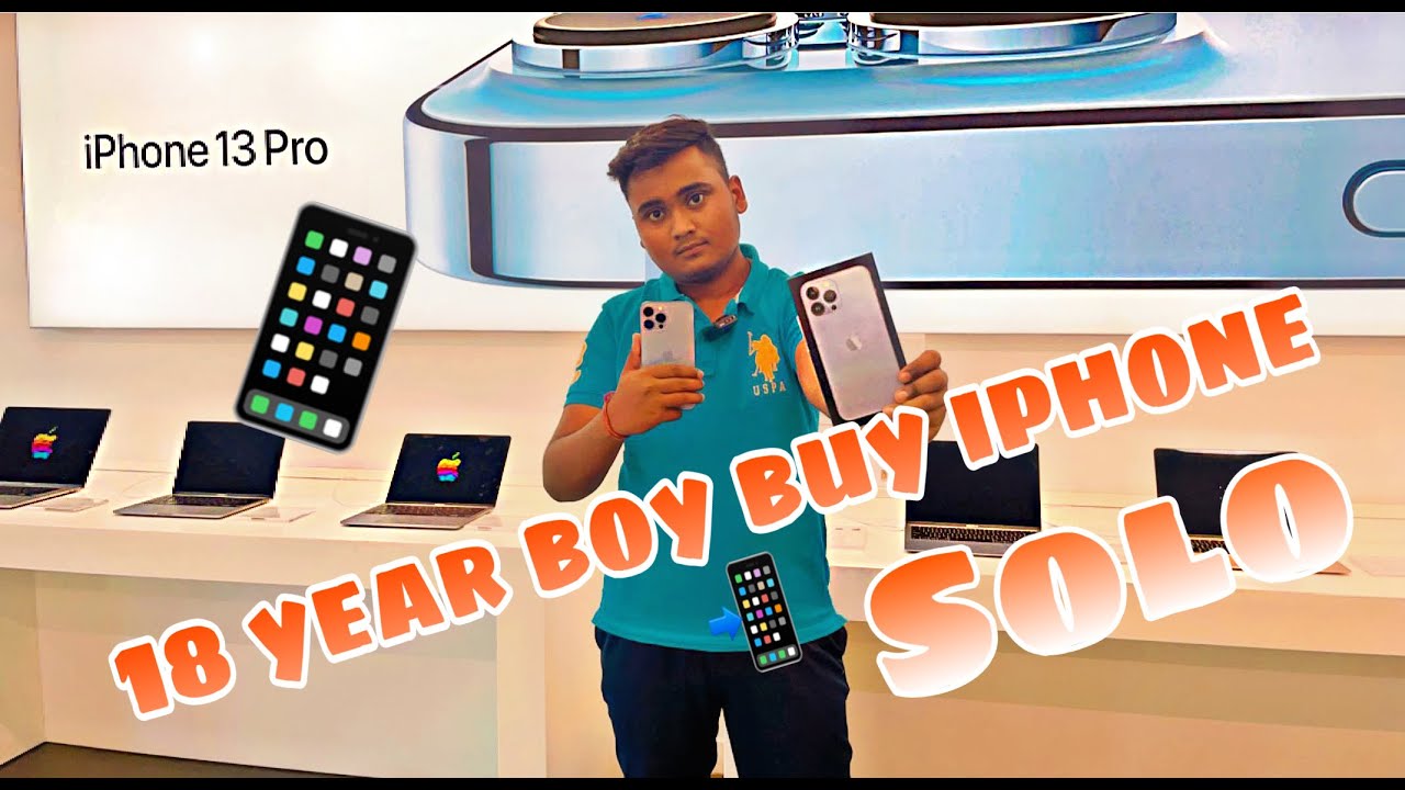 18 Year Old Boy BUYS iPhone 13 Pro Max on the Release Day !! 😍😍😍 - YouTube