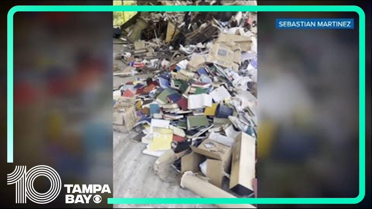 New College of Florida president speaks about finding school books in the dumpster - YouTube