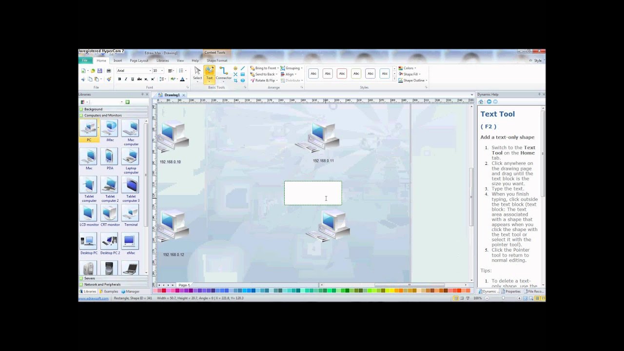 Making a network map using Edraw... - YouTube