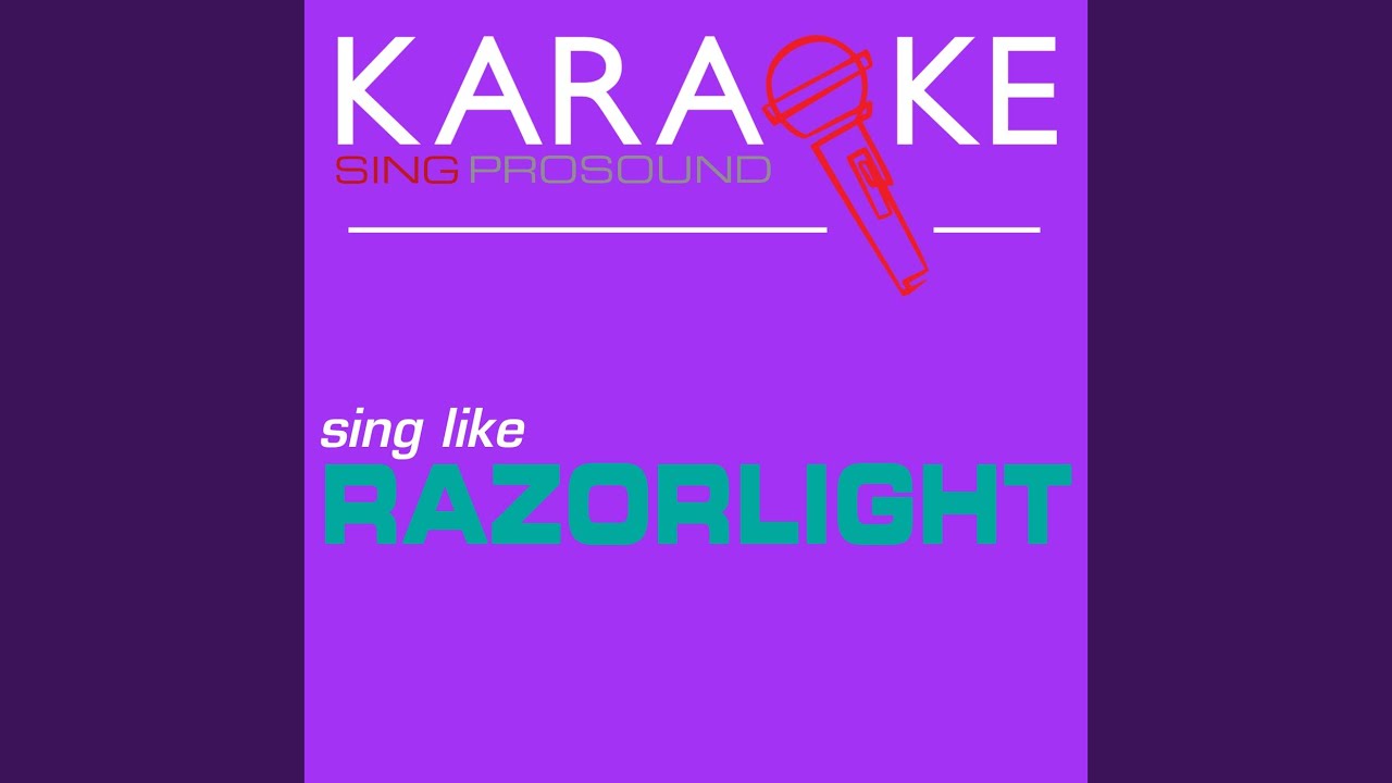 In the Morning (In the Style of Razorlight) (Karaoke with Background ...