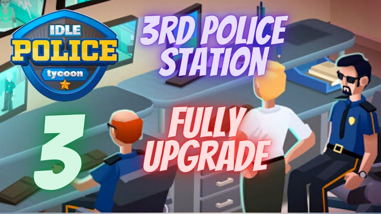 Idle Police Tycoon Gameplay - 1 Trillion$ - Full Upgraded Police ...