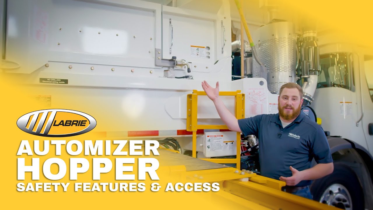 Labrie™ Automizer Hopper Safety Features & Access - YouTube
