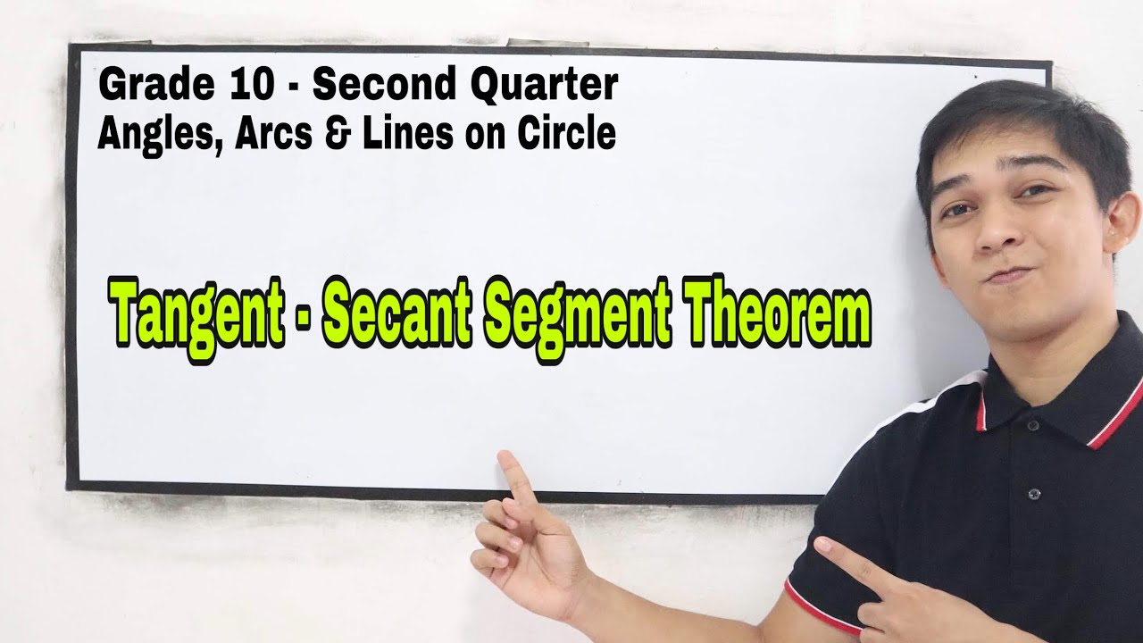 Tangent-Secant Segment Theorem - YouTube