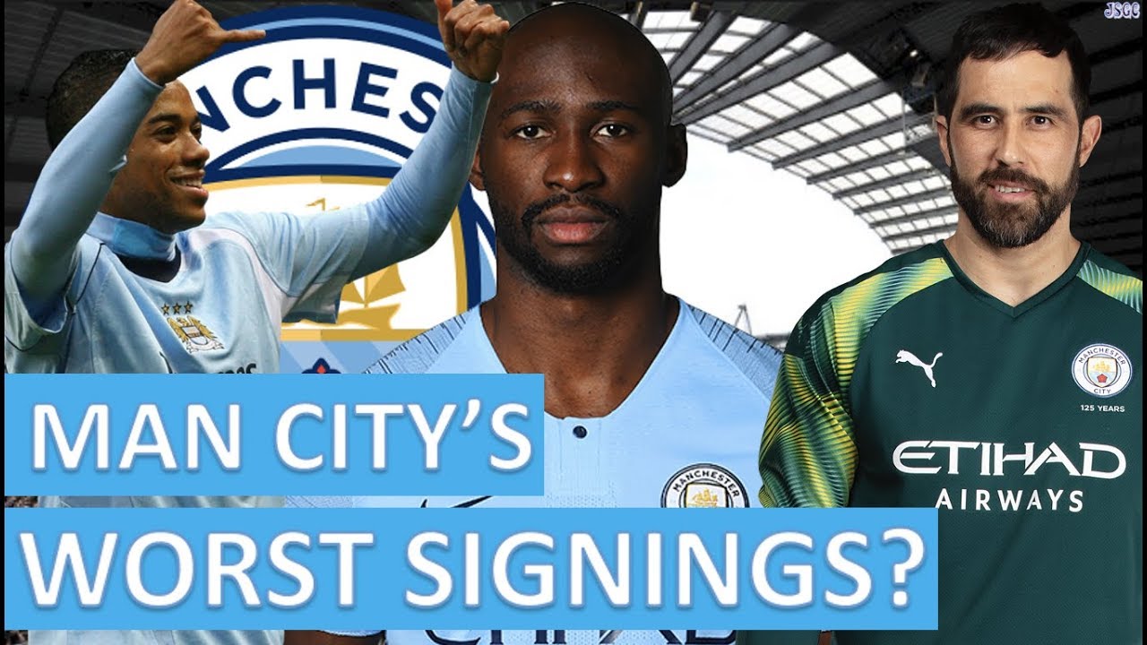 Man City Flops XI | Man City's Worst Signings Since The 2008 Takeover ...
