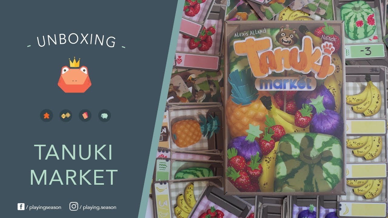 TANUKI MARKET | Unboxing - YouTube