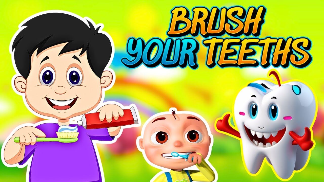 Hacky Smacky - Tooth brush Children's Song - Brush your teeth - Kids ...
