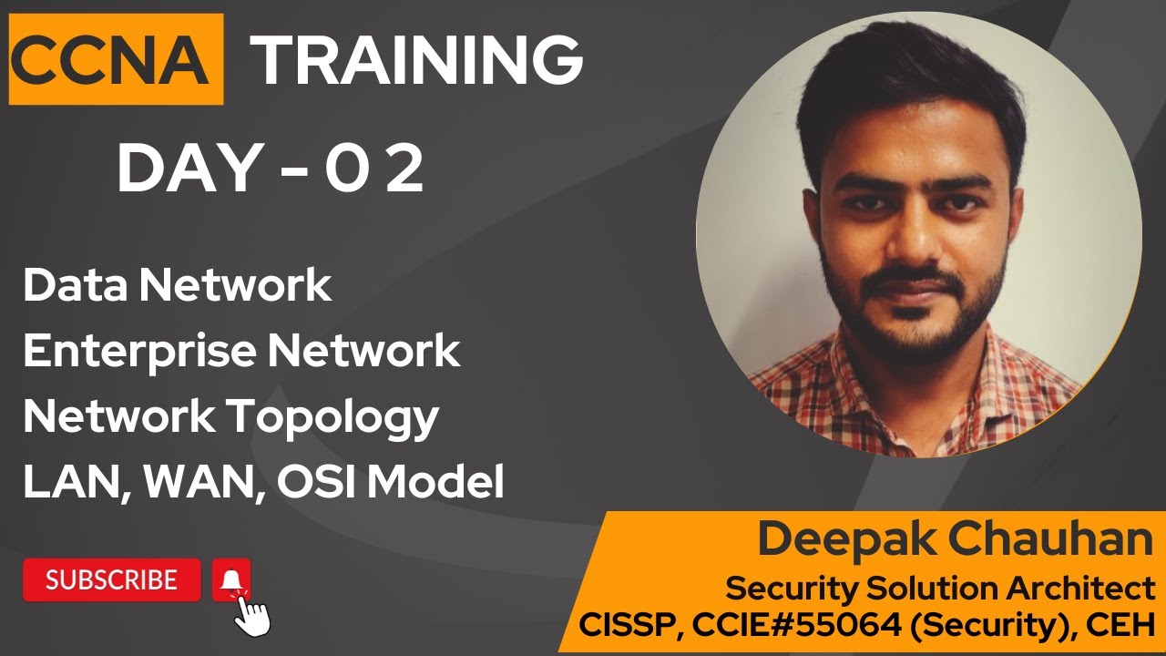 CCNA - Day 2 - Data Network, Enterprise Network, Network Topology, LAN ...