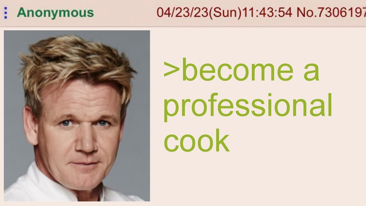 Anon Learns To Cook - 4Chan Greentext Stories - YouTube