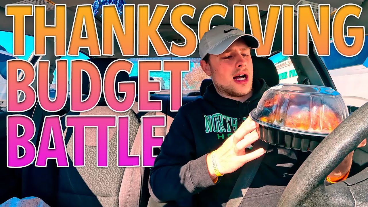 Intense Thanksgiving Dinner Budget Battle - YouTube