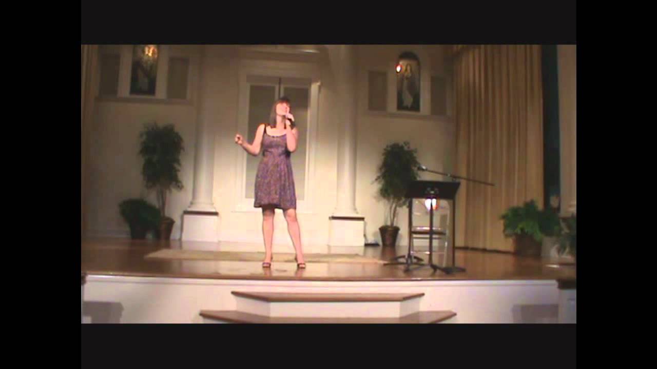 Erin Tate performing Summer in Ohio from The Last Five Years - YouTube