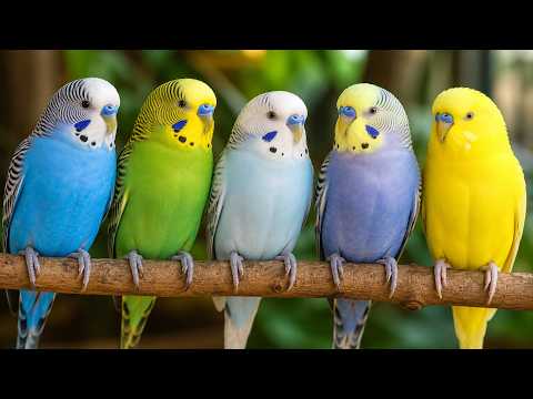 🔴 Muhabbet Kuşu Sesi — Yalnız Kuşlar İçin Mutlu Sesler | Budgie Sounds for Lonely Birds