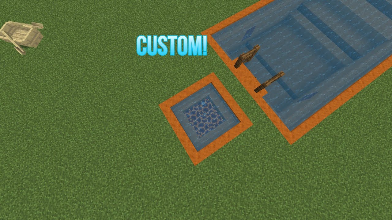Two cool minecraft pool designs for your minecraft survival world ...