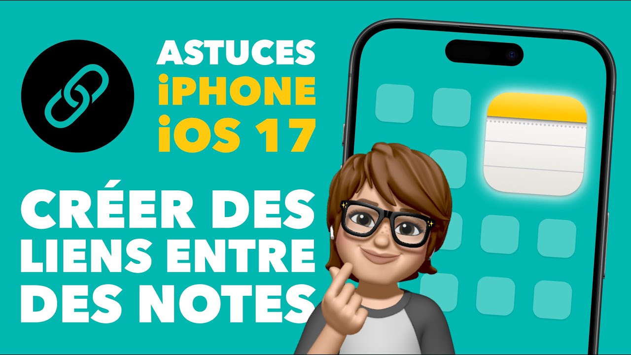 Créer des liens entre des notes dans Apple Notes sur iPhone • Nouveauté ...
