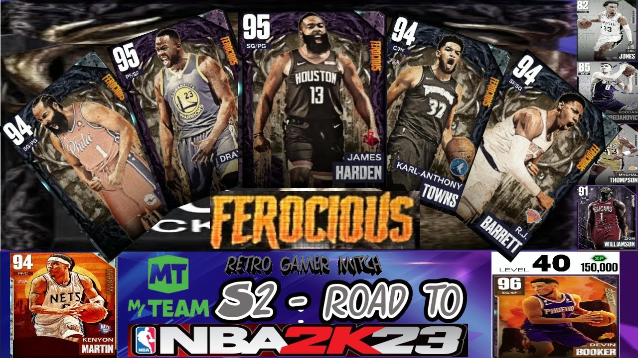 2k23 SEASON 2 PACK OPENING - Ferocious! - YouTube