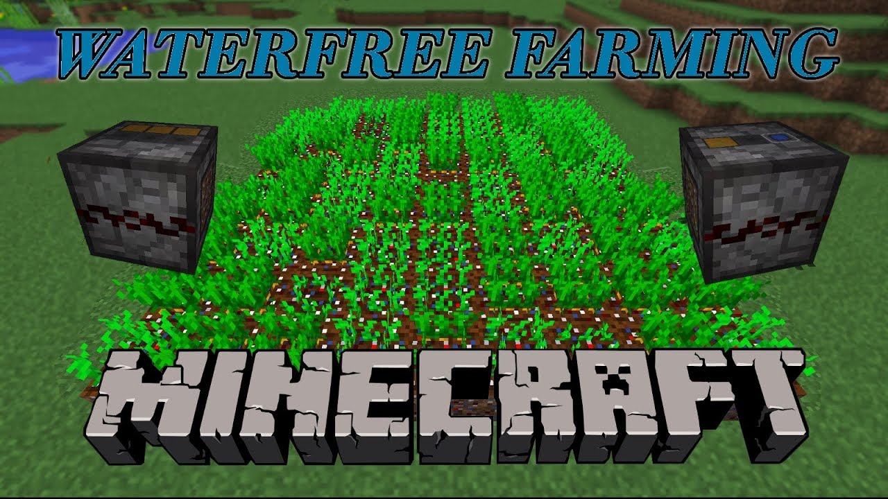 Automatische Farm OHNE Wasser! Minecraft Waterfree Farming Mod 1.11.2 ...