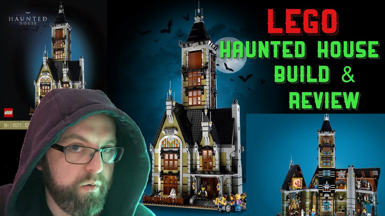 LEGO HAUNTED MANSION | Manor Von Baron | Build & Review | Halloween ...