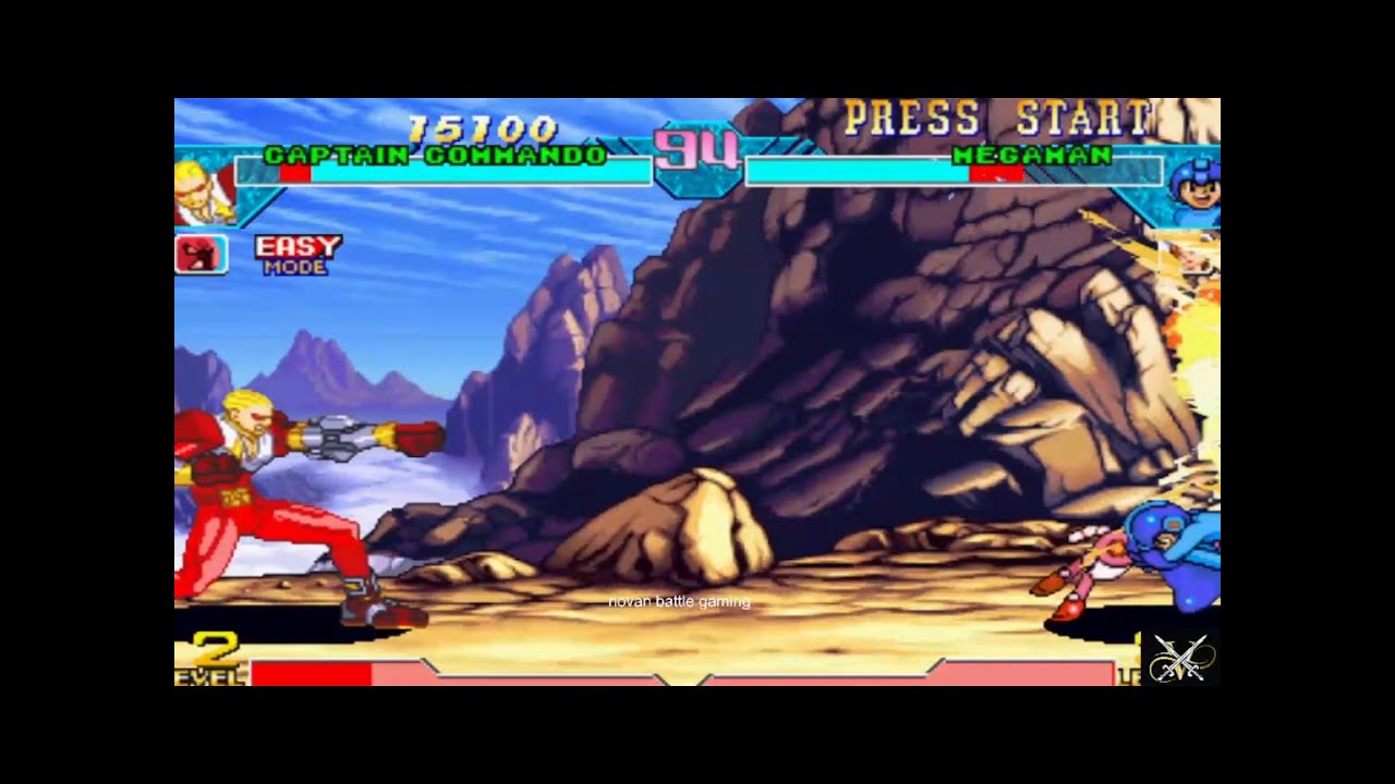 Marvel VS Capcom - Captain Commando Arcade Run - YouTube