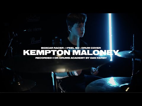 13yo Kempton Maloney - BOXCAR RACER - I Feel So | Drum Cover #boxcarracer #drumcover