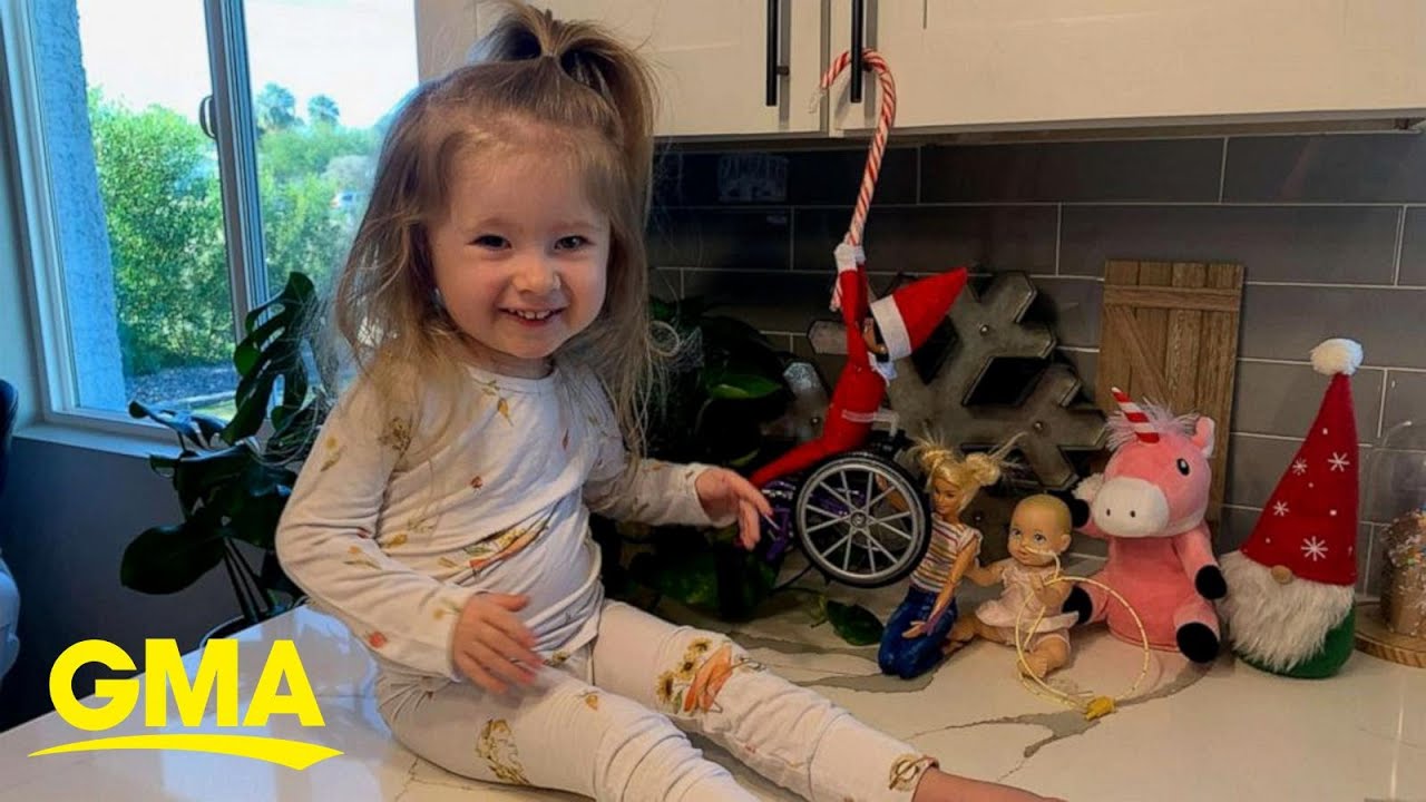 Mom creates Elf on the Shelf in wheelchair for daughter with rare ...