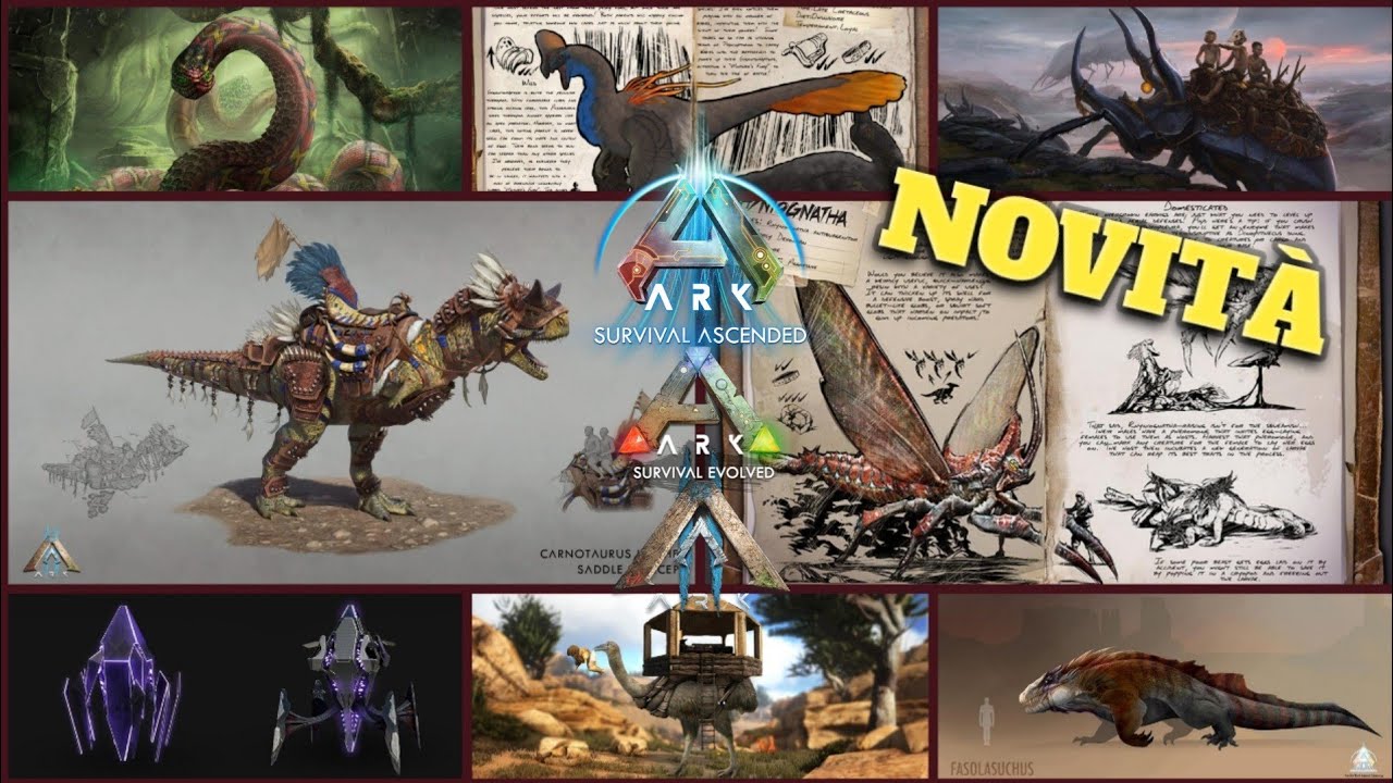 ARK News: TOP 10 CREATURE CONCORSO PER ARK ASCENDED + DOSSIER ...