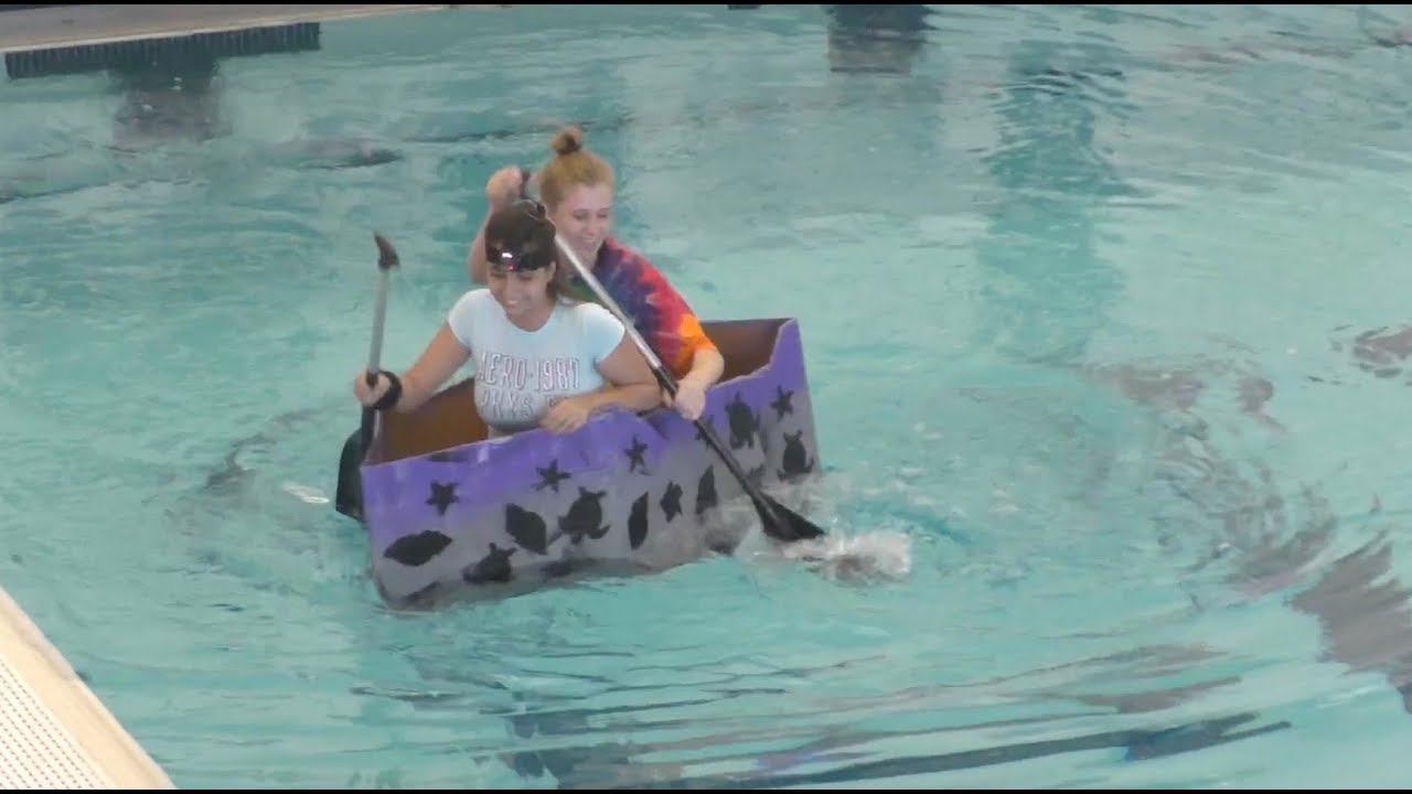 Cardboard Boat Races Highlighted on The Learning Curve - YouTube