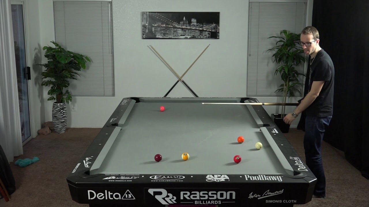 9 Ball Break & Run with INDIRECT shots ONLY!!! - YouTube