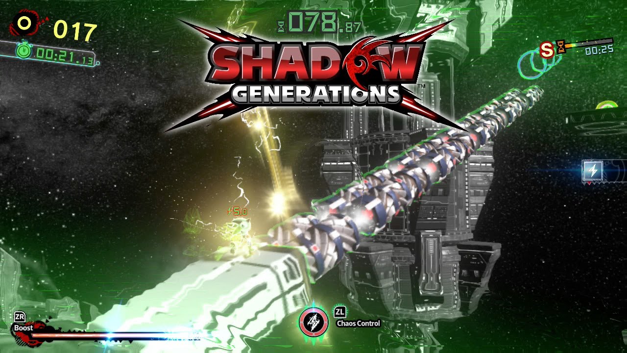 Sonic X Shadow Generations - Chaos Control Master Lv1 - YouTube