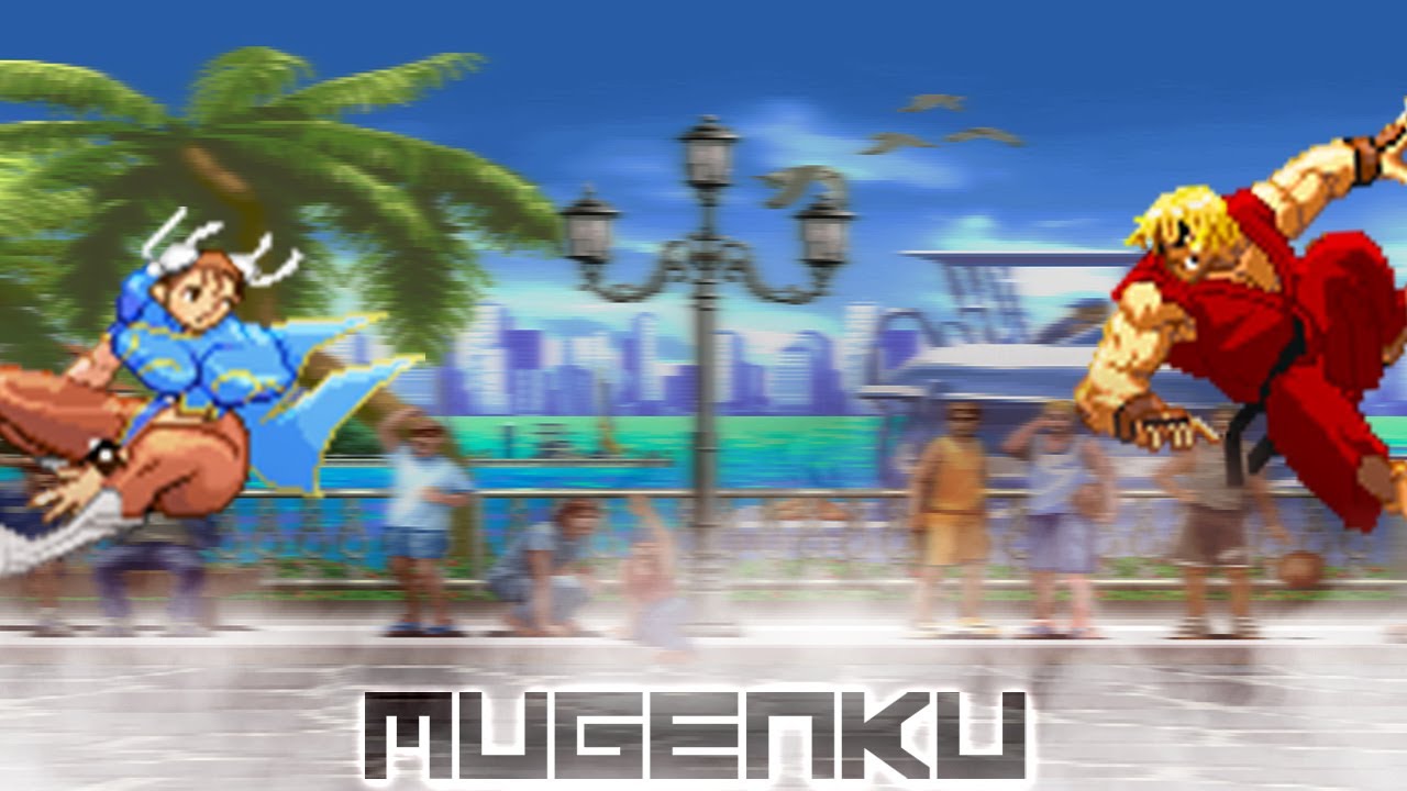 MK vs SF Chun Li vs Sensei Ken! Street Fighter MUGEN Multiverse - YouTube