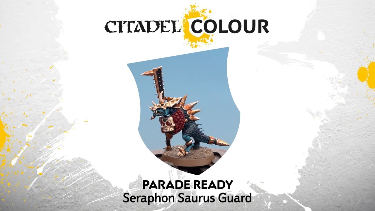 Parade Ready: Seraphon Saurus Guard - YouTube