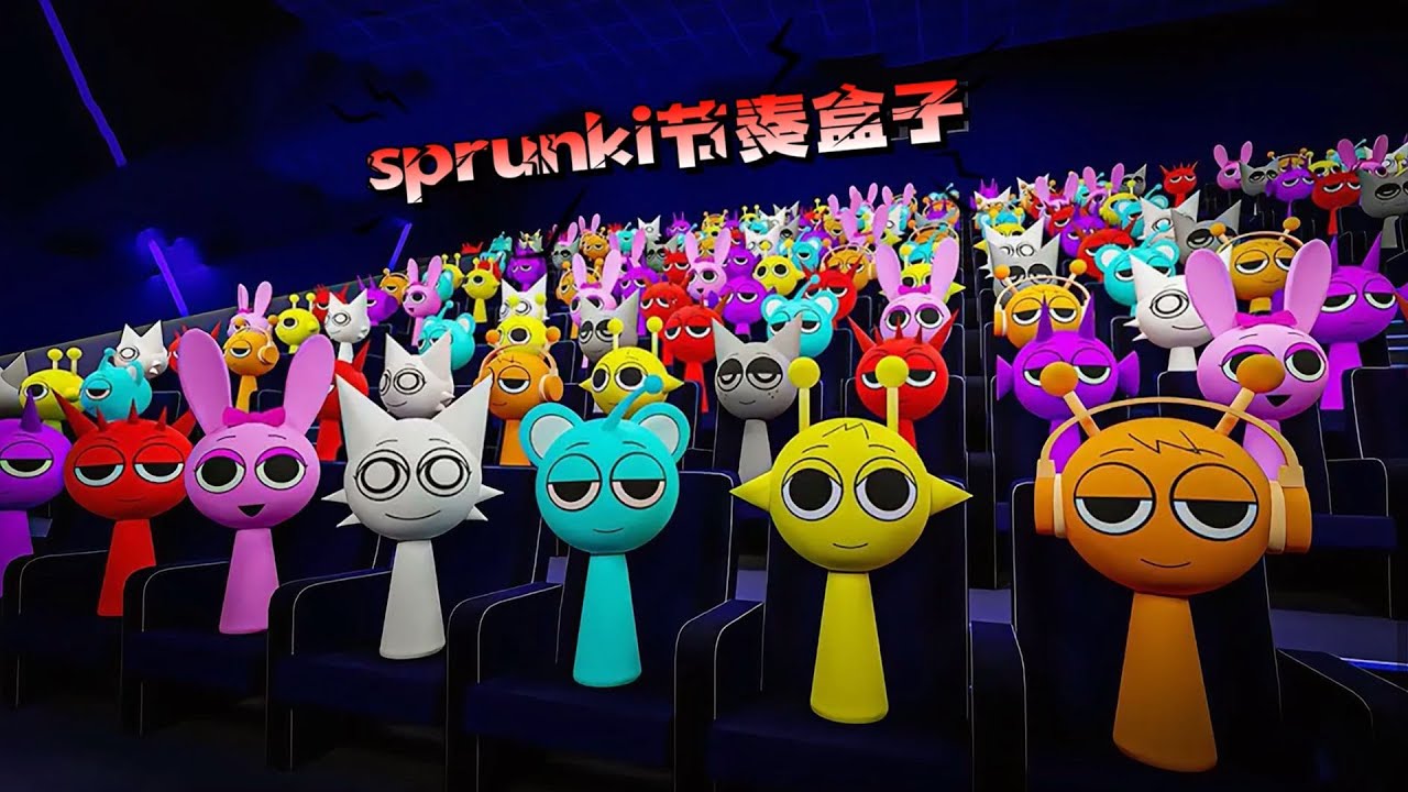 All INCREDIBOX SPRUNKI (GROCERY SHOPPING TIME) 3D Animation#sprunki # ...