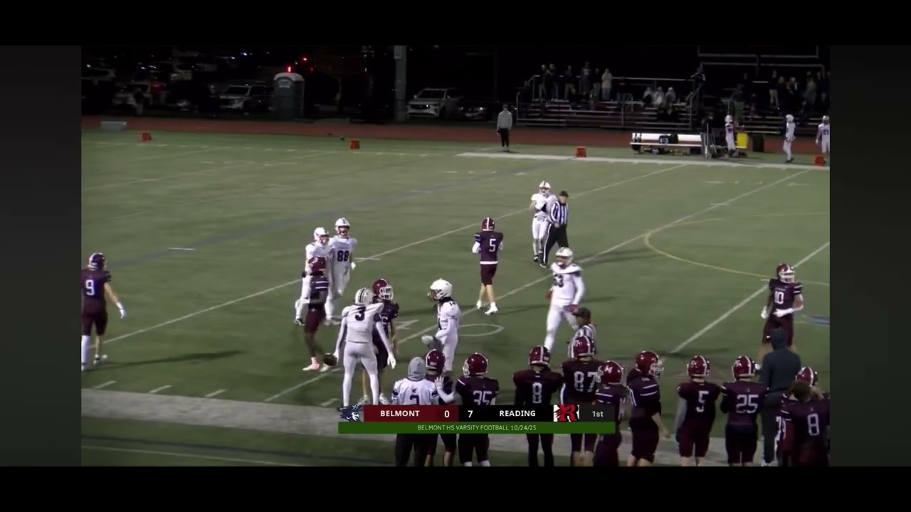 Reading @ Belmont HS Football | Isaac Meretta 🎙️ - YouTube