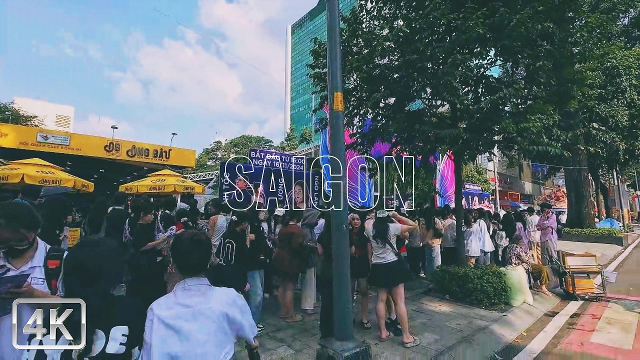 SAIGON TODAY! Life on Saigon’s Streets - Walking Tour - 4K - YouTube