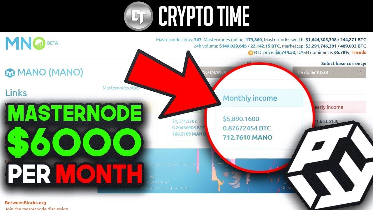 THIS Masternode is Making Me $6,000 PER MONTH! (Here's How To Get One ...